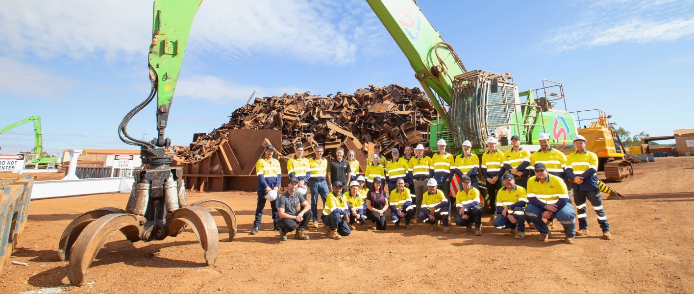 Ngardimu reduce waste and build skills at Pluto Train 2